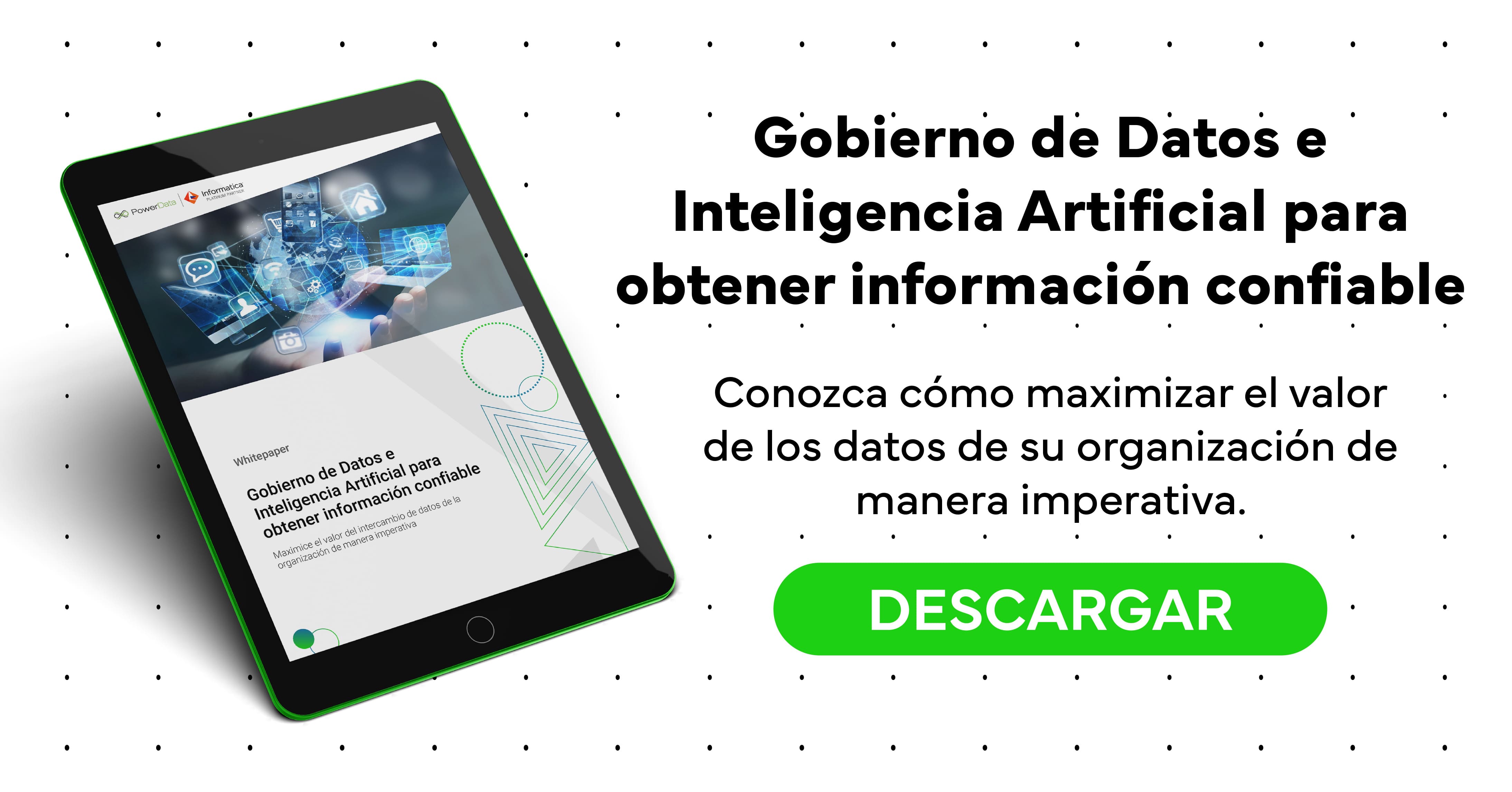 Whitepaper | Gobierno de Datos & AI para obtener información confiable